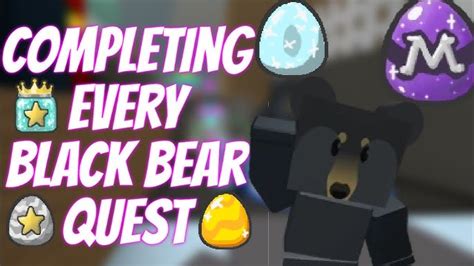 Roblox Bee Swarm Simulator Black Bear Quests How To Bee Swarm
