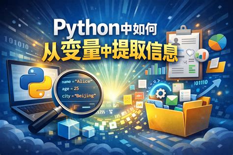 Python中如何从变量中提取信息