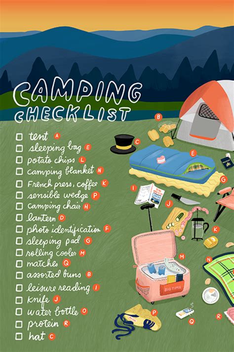 20 Printable Camping Activities And Checklists Artofit