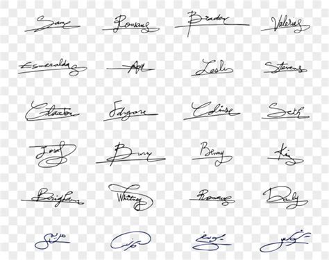 Fake Signature Premium Vector Abstract Universal Fake Signature For
