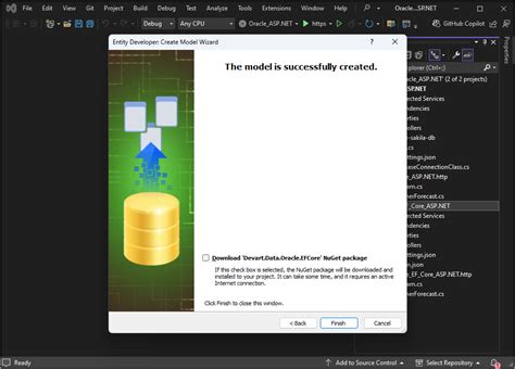 Oracle With Entity Framework Database First And Code Fist Examples