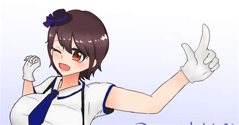 及川雫 1番好きなカード衣装の雫 真宵塚 湊のイラスト Pixiv