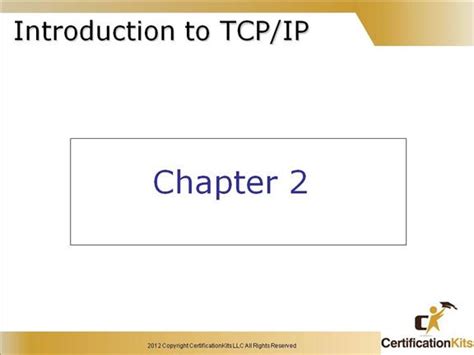 Cisco Ccent Icnd1 Tcpip Part I
