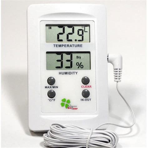 Digital Thermo Hygrometer Dual Display 91000 006 — Lab Equipment Catalogue Gulf Lab Supplies