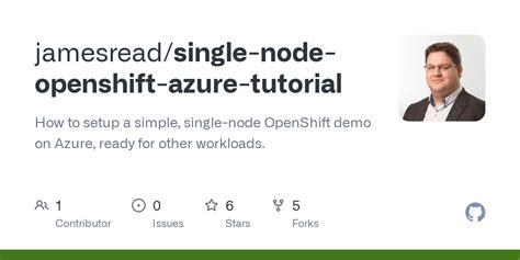 Github Jamesreadsingle Node Openshift Azure Tutorial How To Setup A