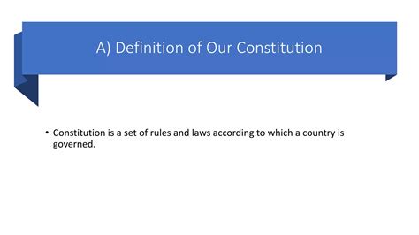 Ix Icse Civics Our Constitution Pptx