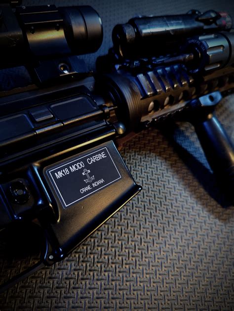 Mk18 Mod 0 Crane Sticker Lower Receiver Size”qty3 Ltd Supply Co