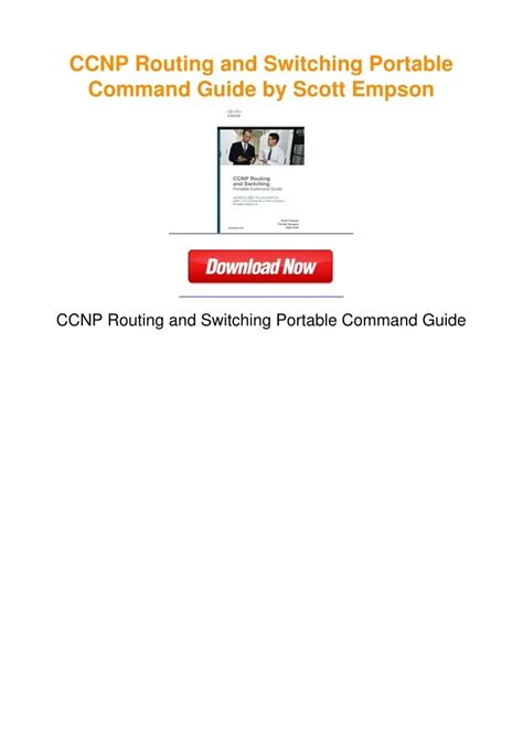 Ppt Ccnp Routing And Switching Portable Command Guide By Scott Empson