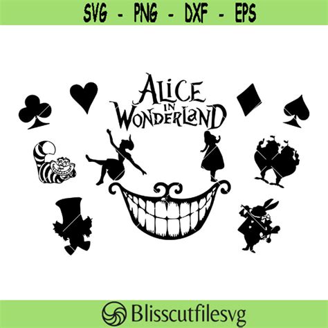 Alice In Wonderland Svg Disney Cartoon Svg Alice Svg Alice In Wonderland Silhouette Alice In
