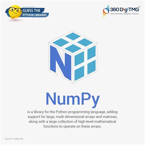 360digitmg On Linkedin Numpy Python Pythonlibraries Datascience