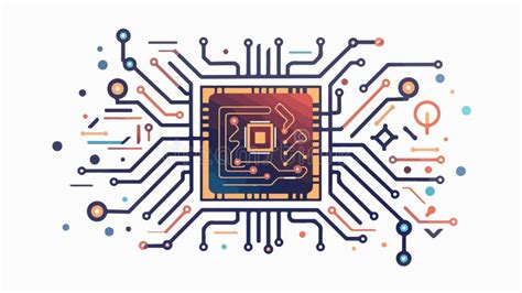 Sleek Modern Design Transistors Icon On White Background Stock Illustration Illustration Of