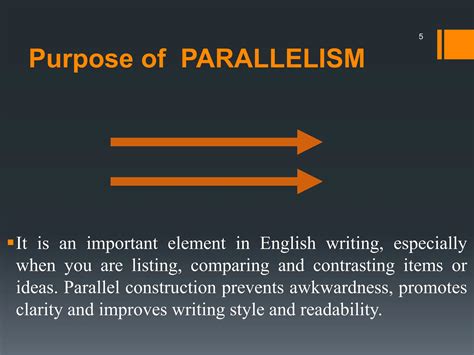 parallelism in english grammer important pptx ppt
