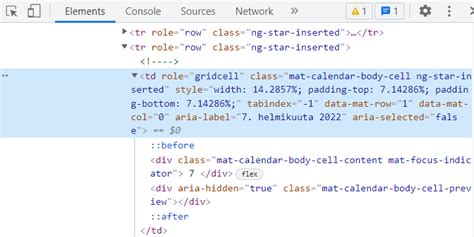 Browser Library And Calendar Function Browser Robot Framework