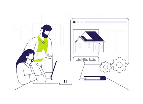 Premium Vector Architectural Programming Abstract Concept Vector Illustration