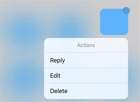 Examples React Native Hold Menu