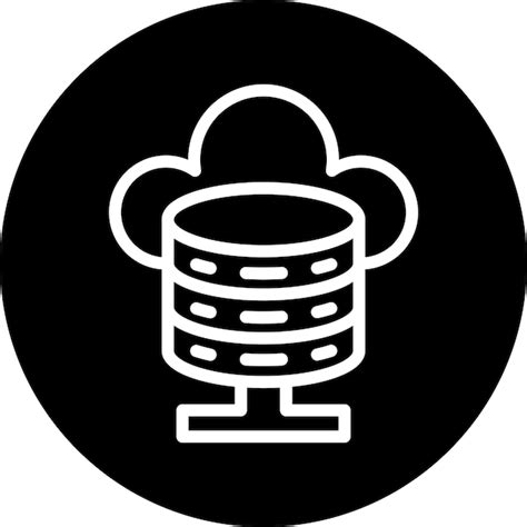 Premium Vector Vector Design Cloud Database Icon Style