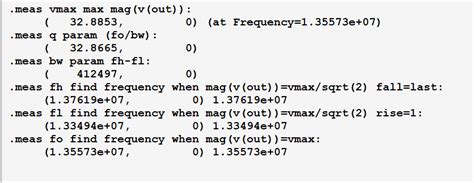 Measure Calculations Are Not Made In Correct Sequence Qspice Qorvo