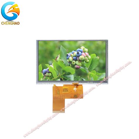 Inch Free Viewing Angle LCD Screen TFT With Parallel RGB Interface TFT Touch Screen