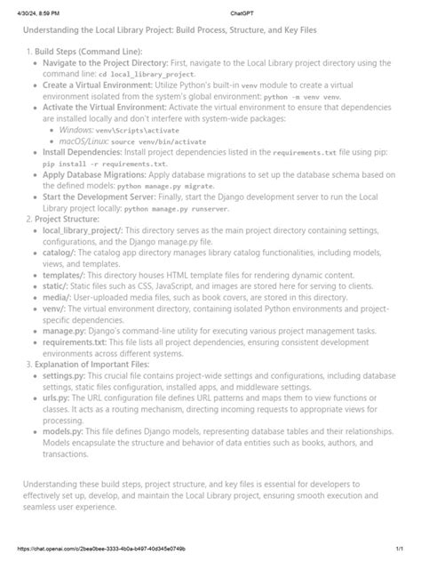 Build Steps Structure Pdf Databases Library Computing
