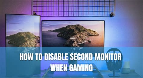 How To Disable Second Monitor When Gaming Gaming Pro Tips