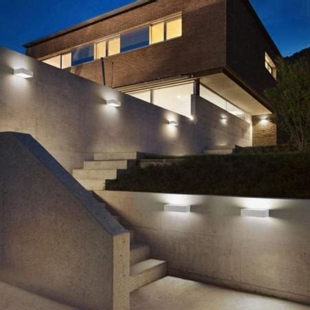 Mylight LED Wandleuchte Bonn 100 Up Down Light IP54 Dimmbar In Alu Silber