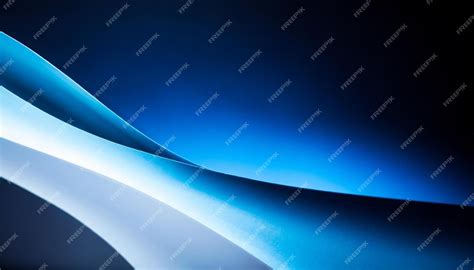 Premium Photo Abstract Blue Gradient Background With Soft Transitions From White To Black