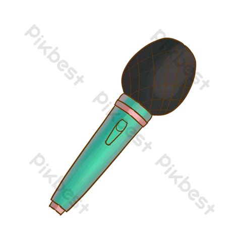 만화 마이크 일러스트 Png Psd 무료 다운로드 Pikbest