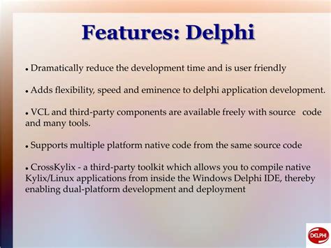 ppt delphi application migration powerpoint presentation free download id 29746