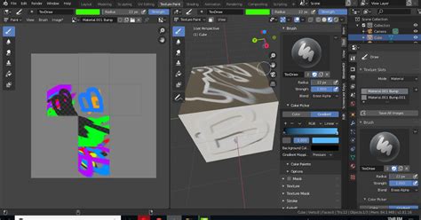 How To Use Texture Painting Blender Beginner Tutorial Blender Quick Tips Blender