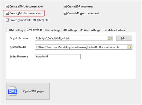 Db Doc 6 And Xml Files Yohz Software Development Blog