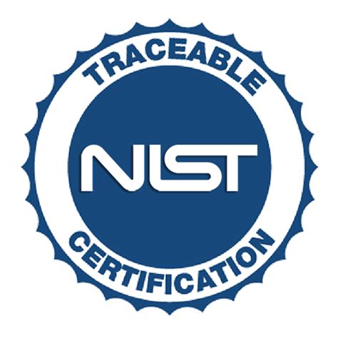 Nist Traceable Calibration Qa Supplies