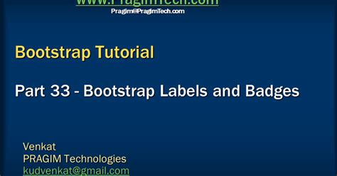 sql server and c video tutorial bootstrap labels and badges