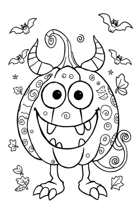 10 Free Printable Pumpkin Coloring Sheets For Fall Fun