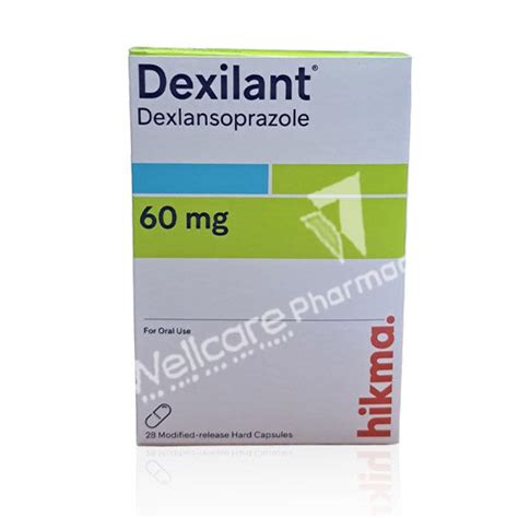 Dexilant 60mg Capsules 28s Wellcare Pharmacy