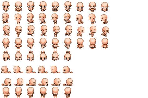Base Sprites Emotes And Animations Making Faces Sprite Animation