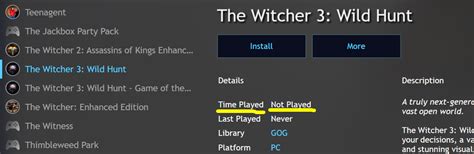 Playnite 6 3 Doesnt Import Playtime From Gog · Issue 1570 · Josefnemec Playnite · Github
