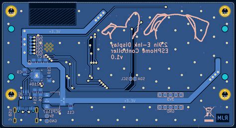 Pcb Review Request Esphome E Ink Display Interface R Printedcircuitboard