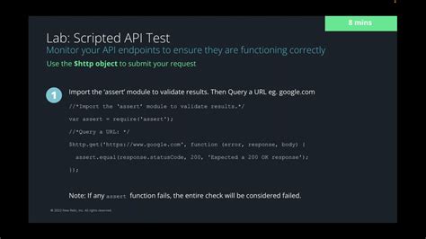 [online Workshop] Proactively Monitor Availability And Performance With New Relic Synthetics