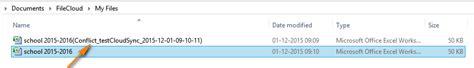 20 1 Managing Sync Conflicts 20 1 Sync Documentation Filecloud Support