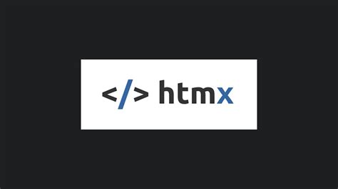 using htmx for the first time