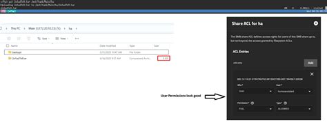 Backups Failing To Save To Nas Configuration Home Assistant Community