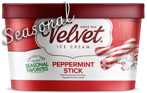 Peppermint Stick Velvet Ice Cream
