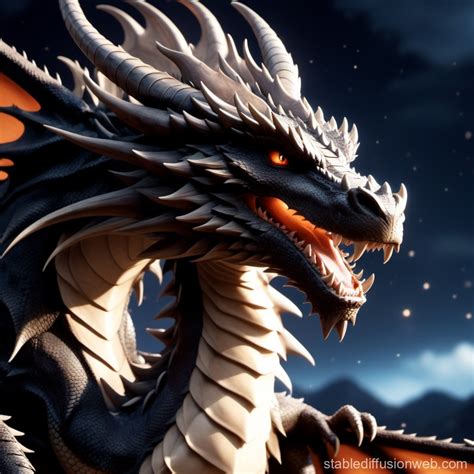 Mighty Dragon Anime Characters Stable Diffusion Online