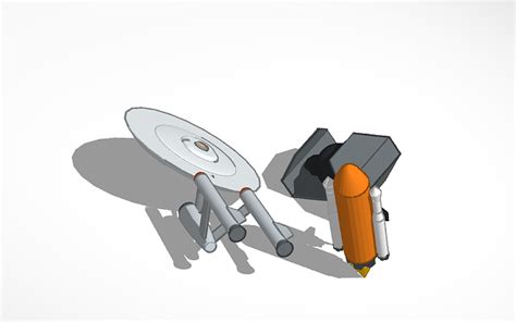 3d Design Spaceship Tinkercad