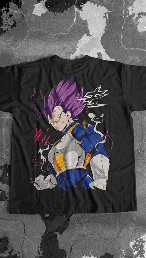 Camiseta Vegeta Ultra Ego Edición Dragon Ball Z Diego Sanchez Designs