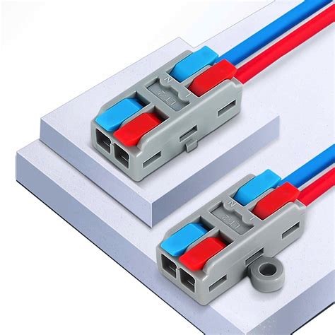 Koverflame Lever Wire Nut Connector Quick Wiring Cable Connector Push In Conductor Terminal