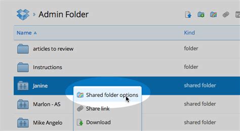 How To Unsharing A Folder In Dropbox Brand Glow Up