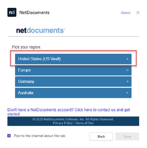 Adding Netdocuments To Teams Chatlink Optiable