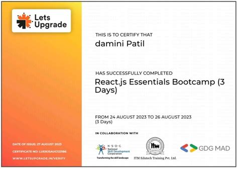 Damini Patil On Linkedin Letsupgrade Learning