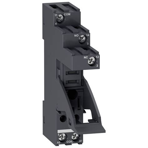 Schneider 10 A Rating Din Rail Socket Mounting Relay Socket 615a31 Rgze1s35m Grainger